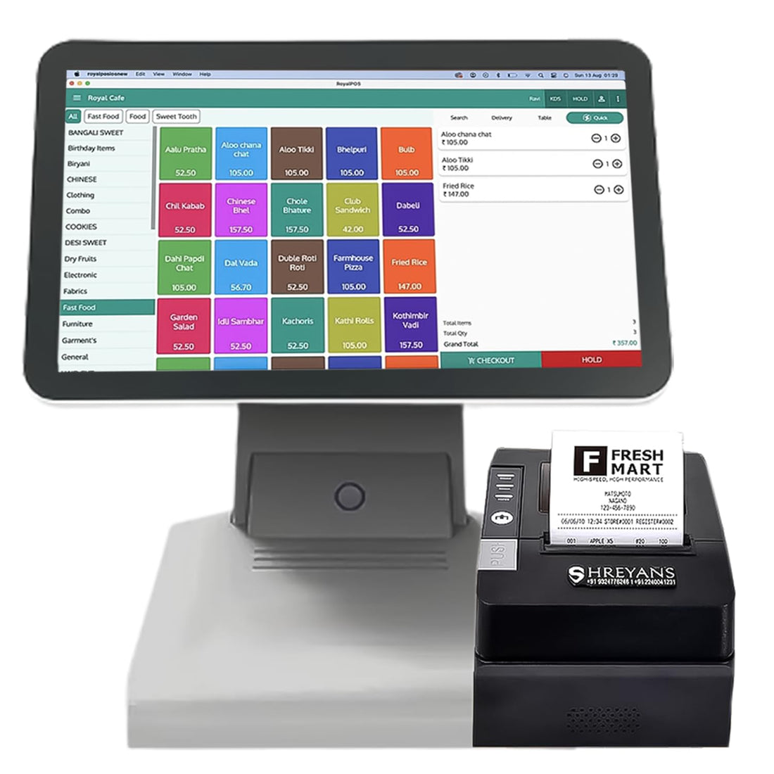 Buy POS Billing Machine, Bill Printing Machine for Shops & Restaurants