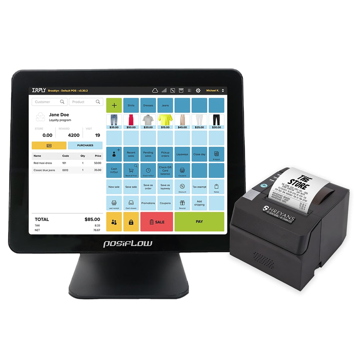 Buy POS Billing Machine, Bill Printing Machine for Shops & Restaurants